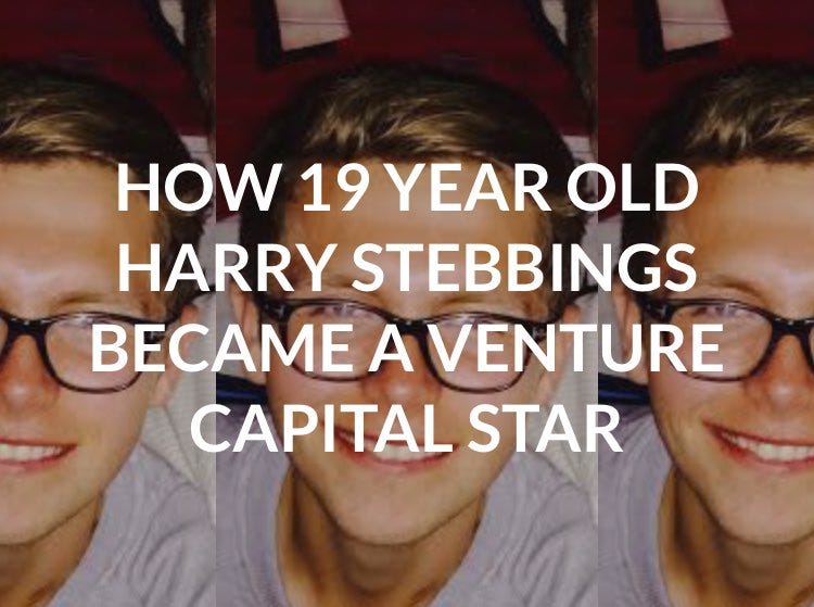 How 19 Year Old Harry Stebbings Became a Venture Capital Star | by Product Hunt | Product Hunt