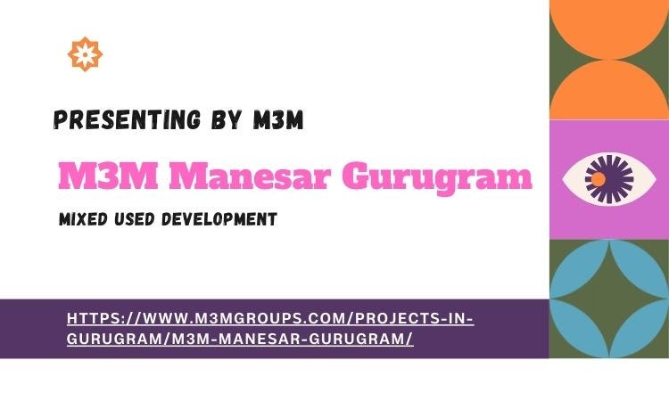 M3M Manesar Gurugram Upcoming Mix Use Development - Akumar - Medium