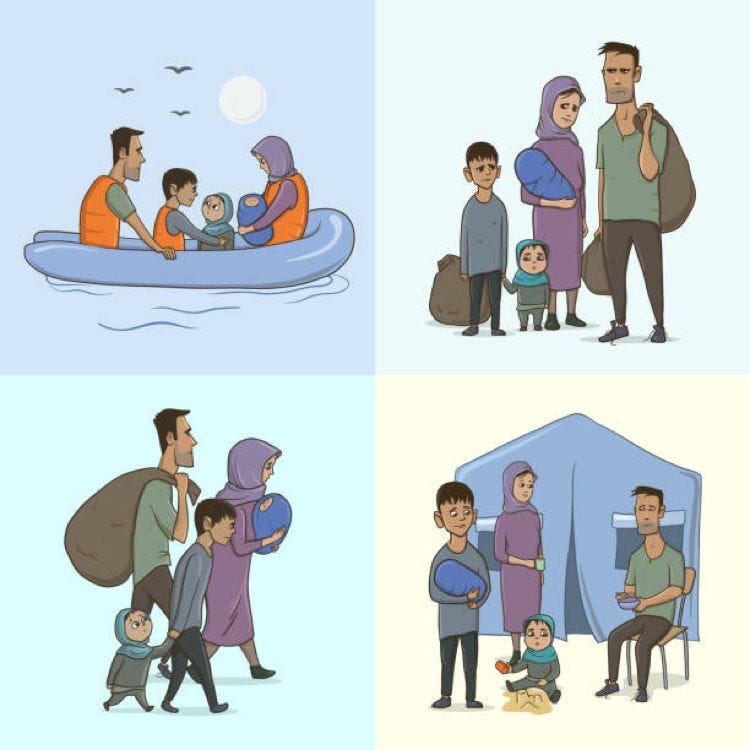 Migrants Lives Matter - Ahmad J. Naous Ph.D,CPSSE - Medium