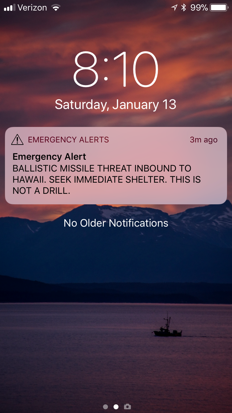BALLISTIC MISSILE THREAT — Save Yourself, And Be Sure To Bring Your ...