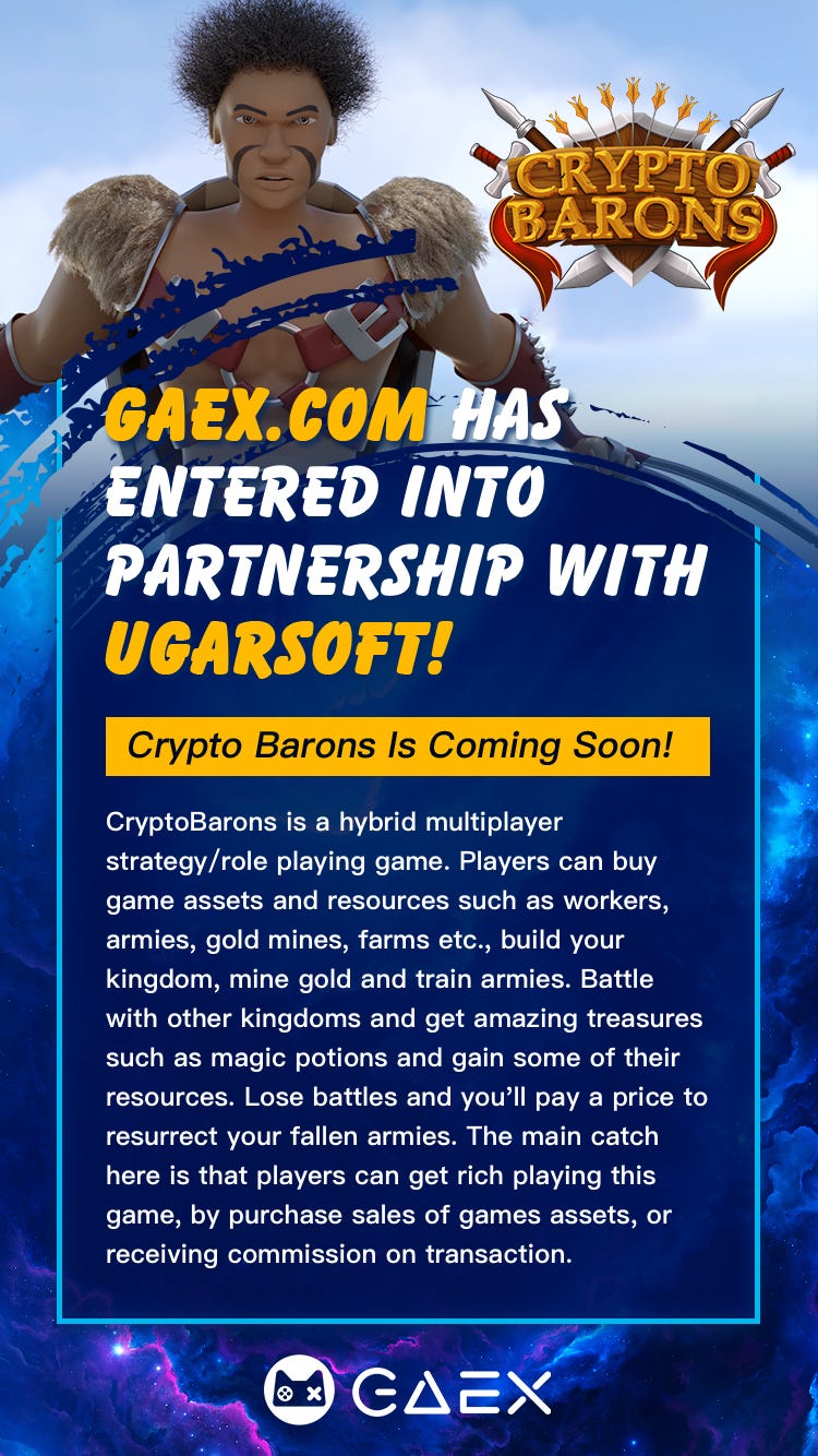 GAEX.COM HAS ENTERED PARTNERSHIP WITH UGARSOFT | by GAEX.COM | Medium