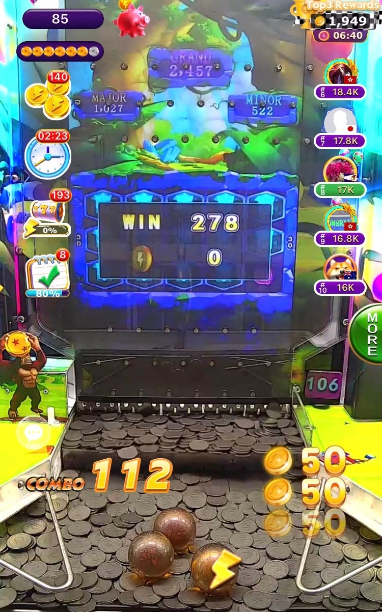 Tips for playing coin pusher games on cell phones | by CoinWoned | Medium