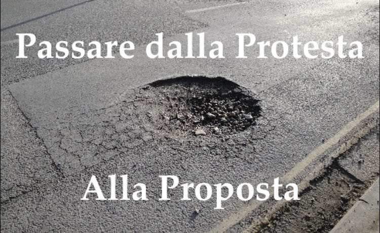 Passare dalla protesta alla proposta | by Matteo Tempestini | Medium