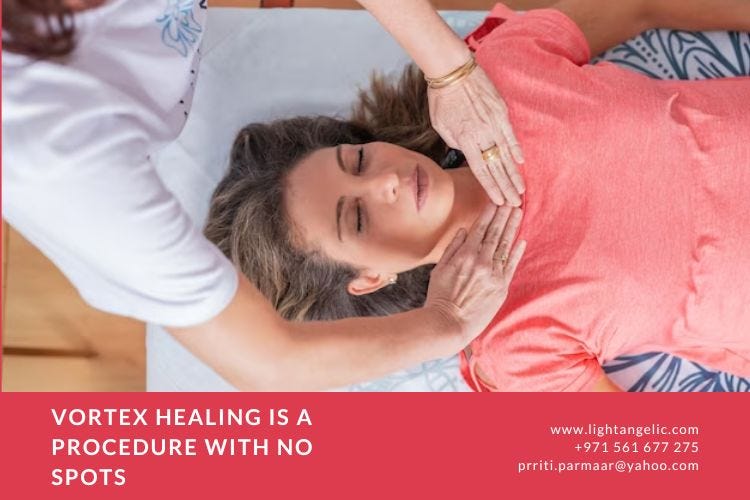 vortex healing is a procedure with no spots - #AngelicLight - Medium