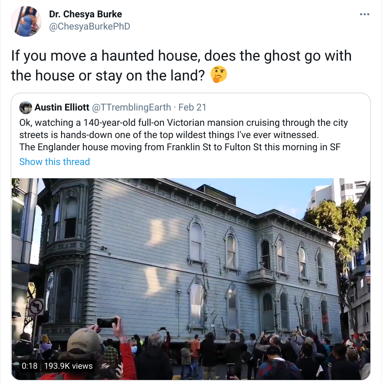 What Happens To The Spirits Inhabiting a Haunted House When It Moves or ...