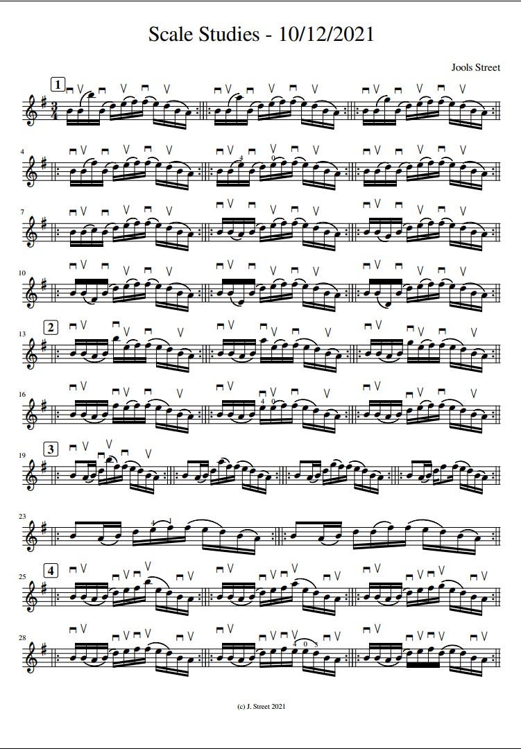 Scale Studies 10/12/2021. There’s a phrase that’s been around for… | by ...