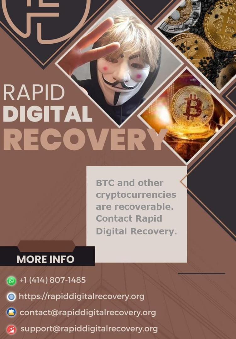 RECOVER SCAMMED USDT OR BTC THROUGH RAPID DIGITAL RECOVERY | by Casey Bausch | Oct, 2024 | Medium