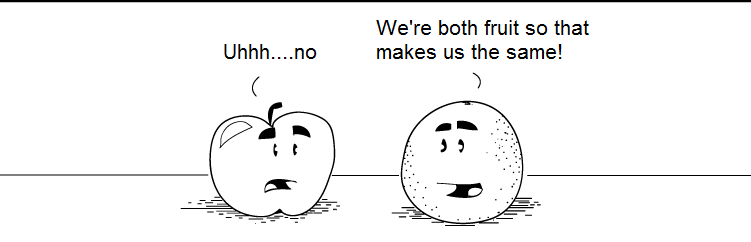 The False Equivalence Fallacy: When Apples and Oranges Start Looking ...