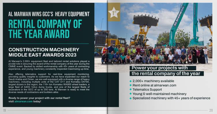 Al Marwan, GCC’s Heavy Equipment Rental Company of the Year! | by Al ...