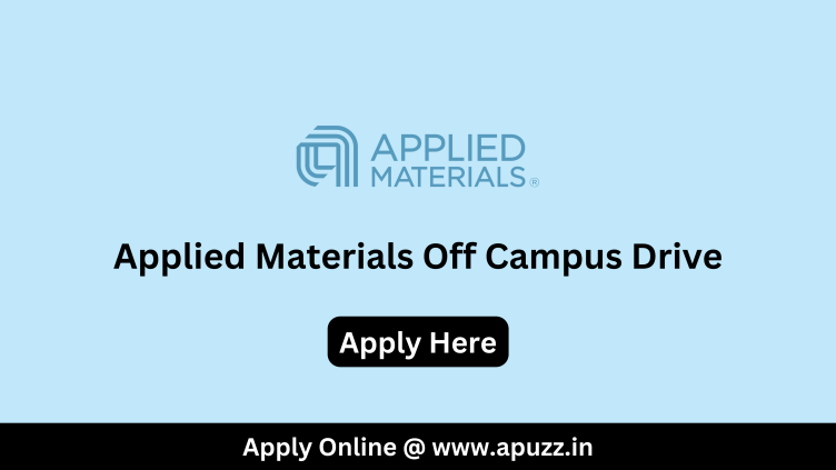 Applied Materials Off Campus Drive For Fresher | by P S Karthik | Medium