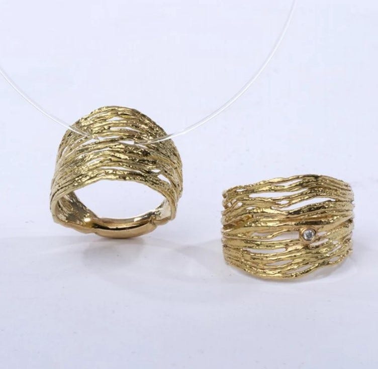 The Ultimate Guide To Gold Pinion Rings - Merzatta - Medium