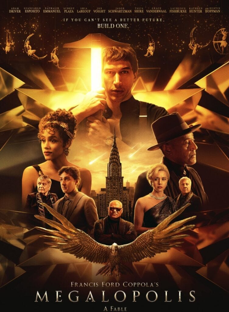 Megalopolis movie review. IN A NUTSHELL: | by Trina Boice | Oct, 2024 ...