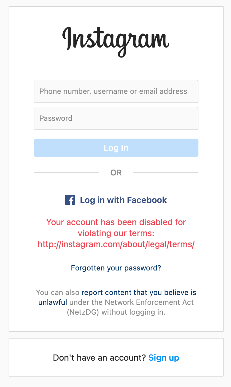 What to do when Instagram suddenly disables your account? | by Fer ...