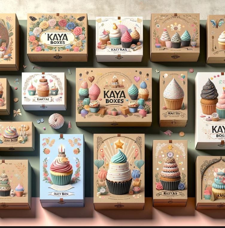 The Sweetest Showcase: Kaya Boxes’ Revolution in Cupcake Boxes” | by ...