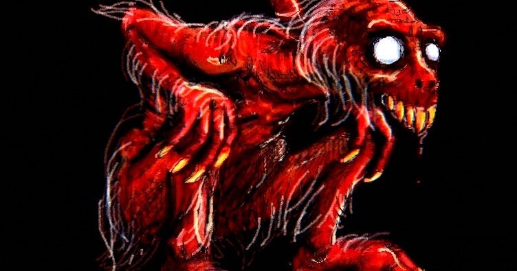 Rawhead and Bloody Bones. Children-hunting monsters, often… | by ...