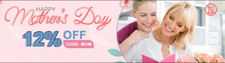Mother’s Day Signal Jammers Discount Promotional Code | by Sinkkitchens ...