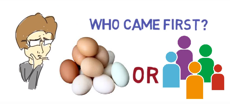 Which came first, all the eggs, or your public?!? | by Marcelo Afonso ...