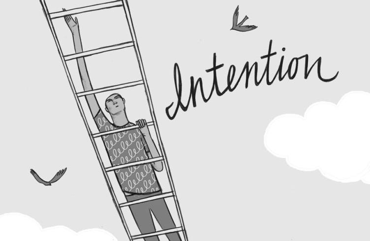 The Difference Between Ambition and Intention | by Gloria Chou | Thrive ...
