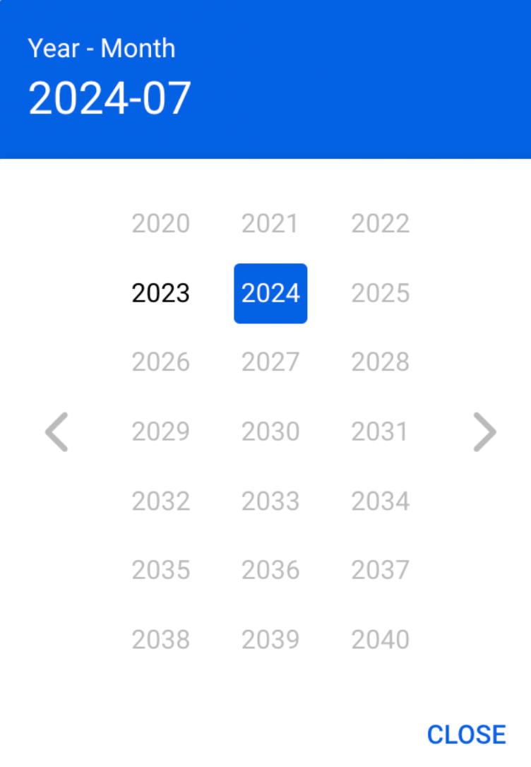 Customizing Quasar Date Picker: Implementing Year/Month Selection | by ...