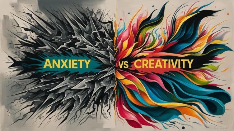 Anxiety vs. Creativity: Natural Enemies? | by Eddy Anceschi | Medium