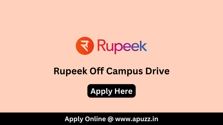 Rupeek Off Campus Drive For Fresher | by Apuzz India | Medium