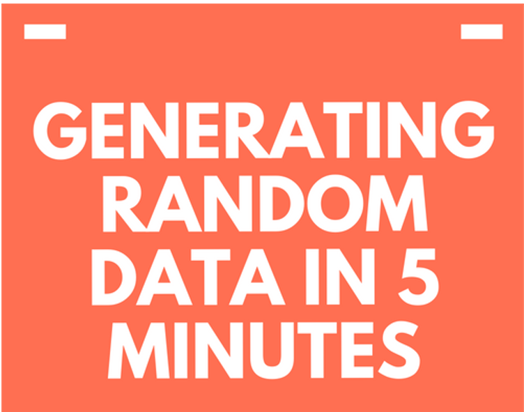 Generate Random Data in Snowflake | by Rahul Tandon | Medium