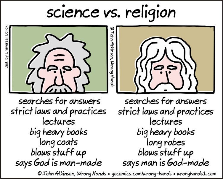 Science and Religion — The Two Absolutes of the Universe | by Karthik ...