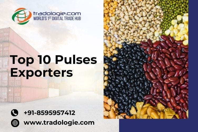 Top 10 Pulses Exporters. Pulses are a great source of iron… | by ...