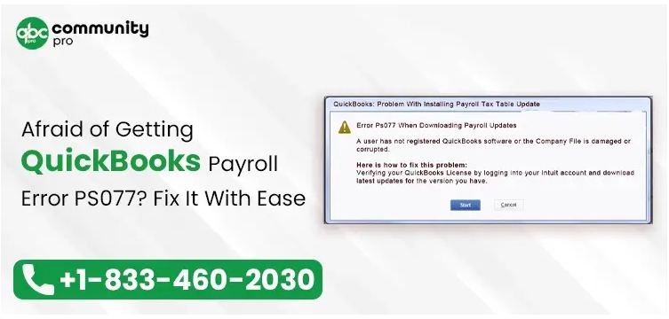 QuickBooks Payroll Error PS077: Expert Troubleshooting Guide - Elisha ...
