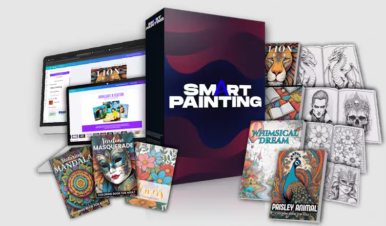Smart Painting — Create High-Quality 480+ Coloring Book Without the ...