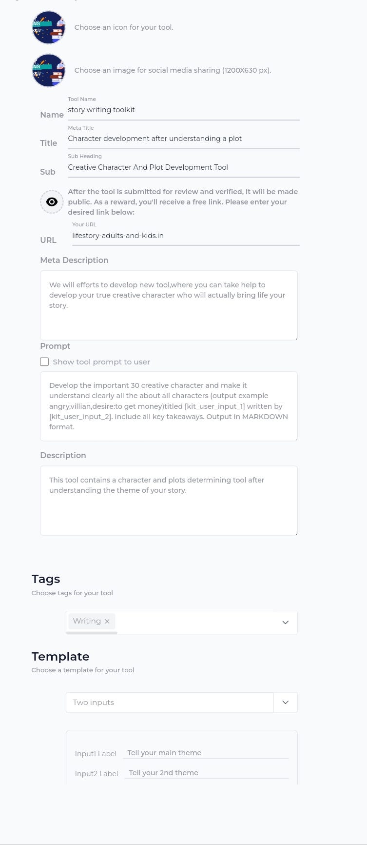 My Free Character Development Tool On Story Writing | by Children's And ...