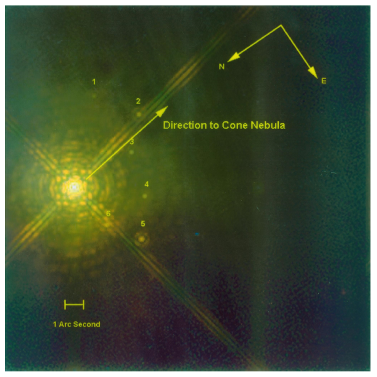 A star is born — and then six more. | by Graham Doskoch | Look Upwards ...