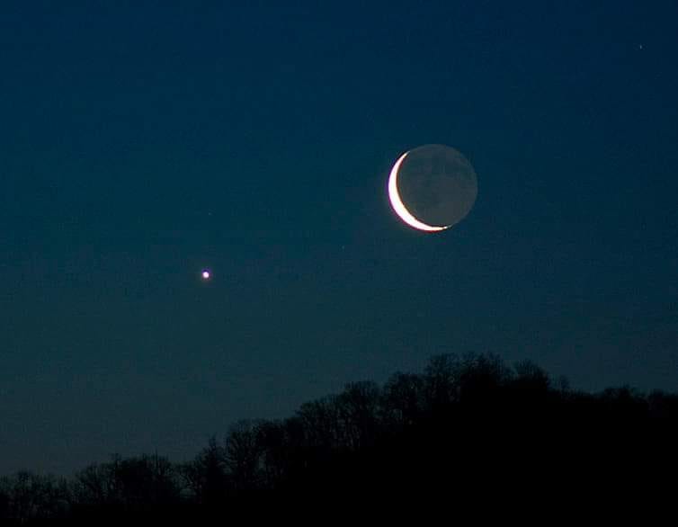 The Evening Star, Moon, and Radiant Earth | by Stephen Albert | Dec ...