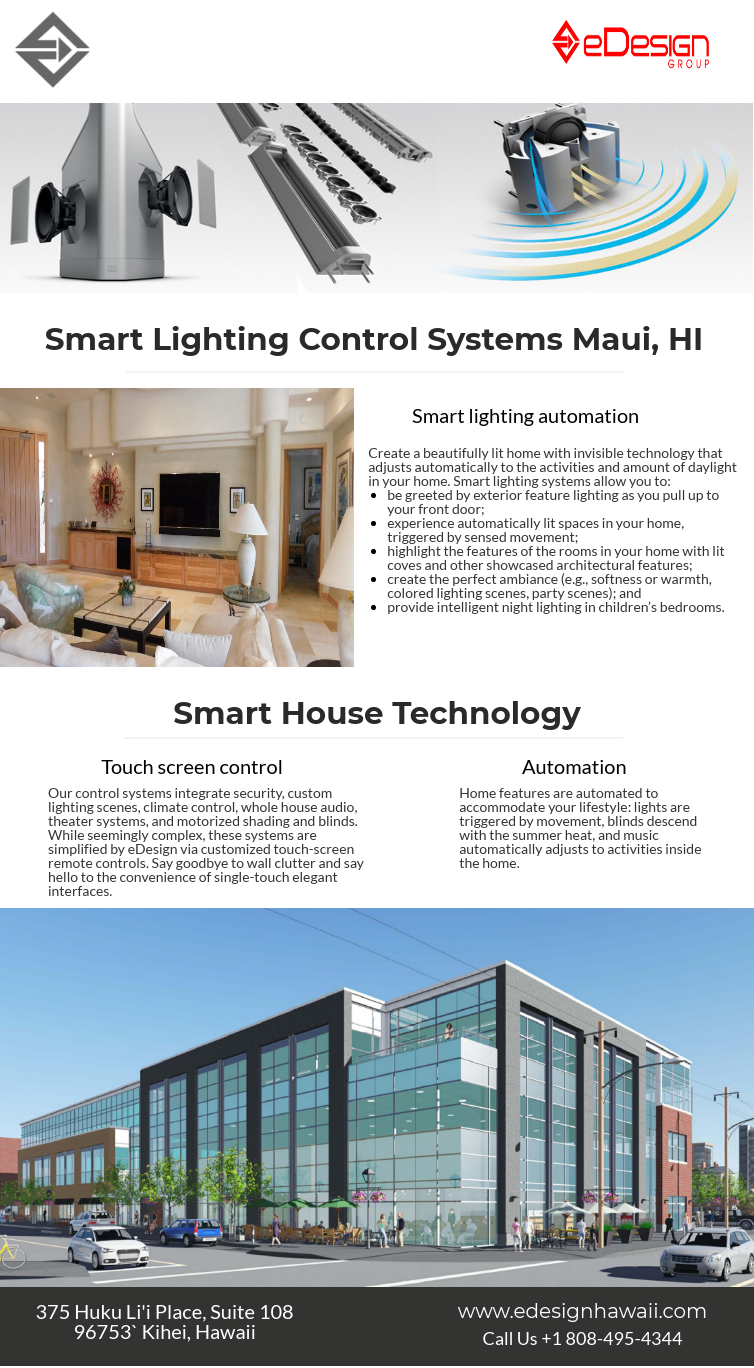 Smart Lighting Control Systems Maui, HI | by Edesign Hawaii | Medium
