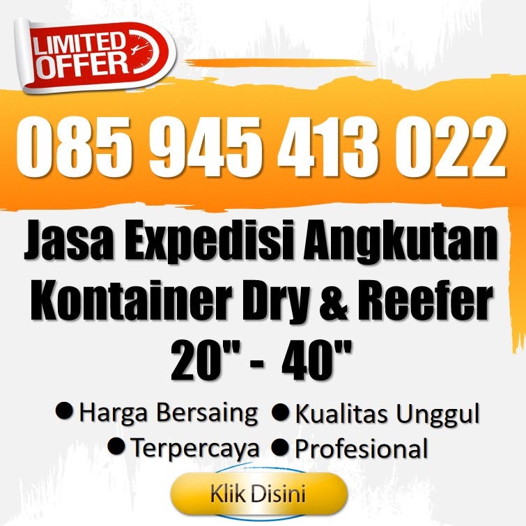 PESAN DISINI WA 085 945 413 022 Tarif Kontainer 20 ft Jakarta Kalimantan | by Ekspedisi ...