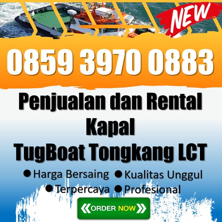 ORDER SEKARANG ☏ WA 0859–3970–0883 Harga Sewa Kapal Split Hopper Barge ...
