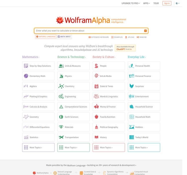 WolframAlpha | by Futureailist | Oct, 2023 | Medium