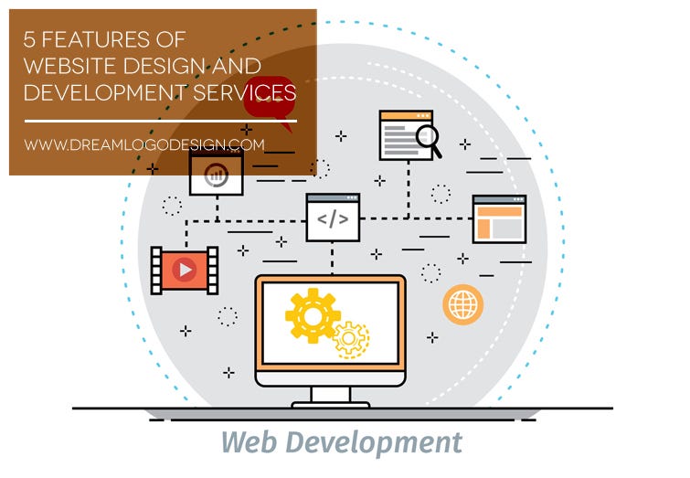 5 Features of Website Design and Development Services | by Dream Logo ...