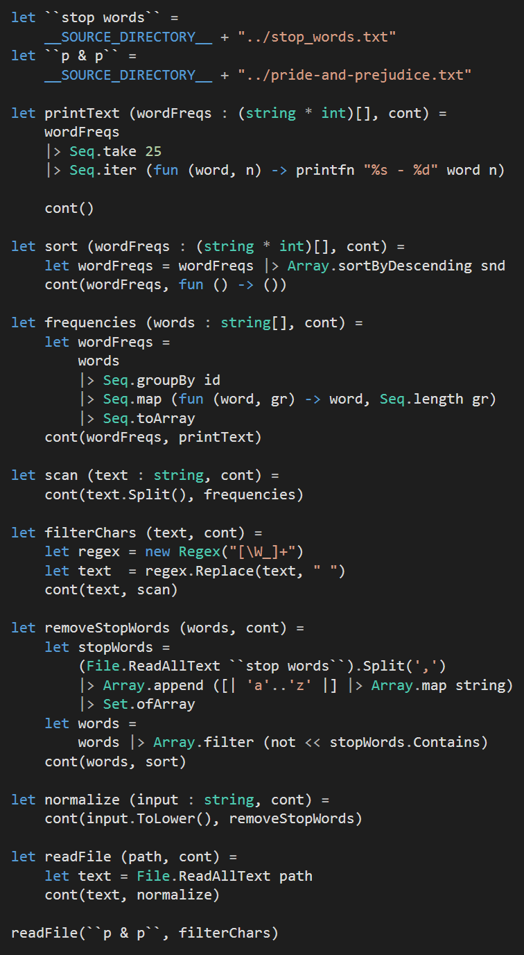 Exercises in Programming Style–Kick Forward | by Yan Cui | theburningmonk.com | Medium