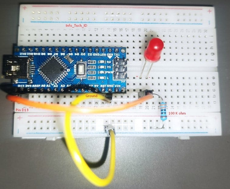 Tutorial led blinking lengkap, Wiring & Code | by Anak Kendali | Medium