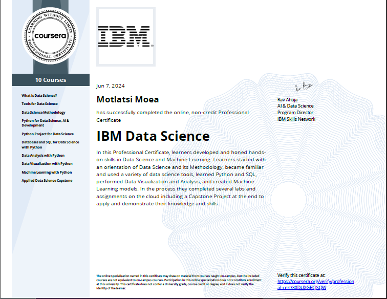 Getting a Data Science Certification as a self-taught Data Scientist ...