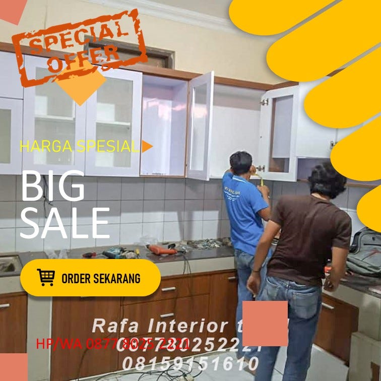 Kitchen Set Pemalang | by Lemari Custom Tegal | Medium