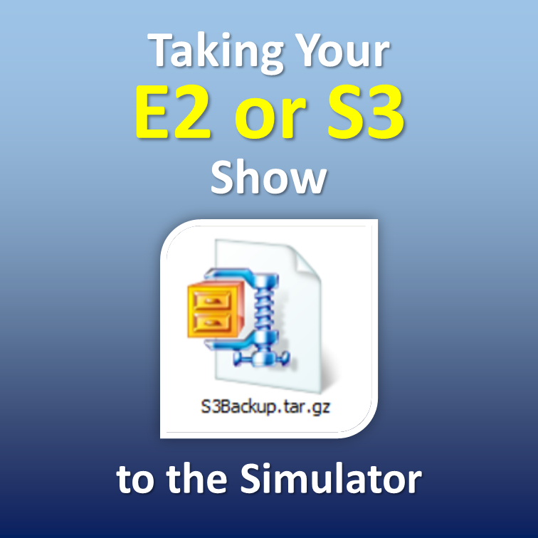 Taking Your E2 or S3 show to the Simulator | by Kye Lewis | Medium