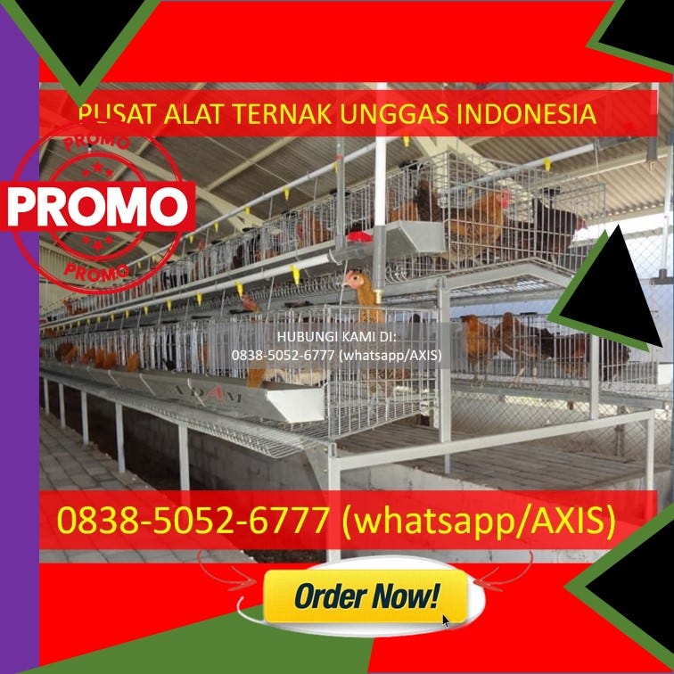 0838–5052–6777 — Supliyer Kandang Baterai Ayam Petelur Taman Sari | by Berlian Abadi | Nov, 2023 ...