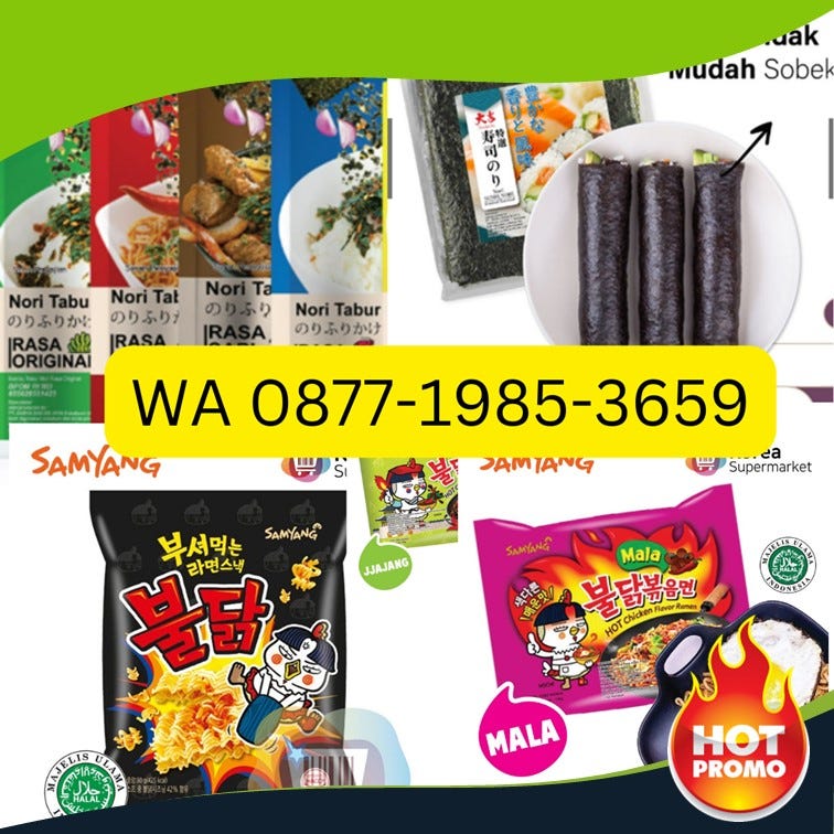 0877–1985–3659 (TERLARIS), Rice Paper Isi Samyang Lippo Karawaci | by ...