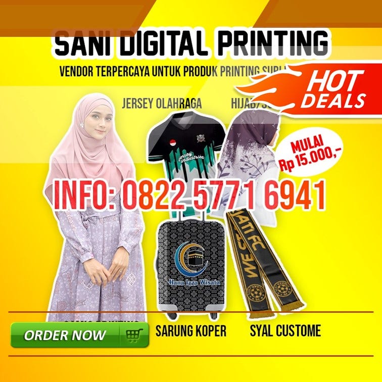 BERGARANSI WA. 0822–5771–6941, VENDOR kain batik motif printing ...