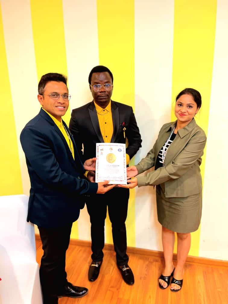 Knowledge Review Magazine’s Certificate of Appreciation at The 9th International IIHM Young Chef ...