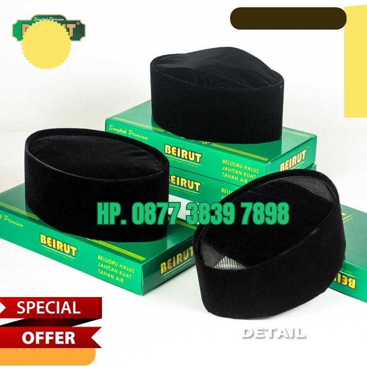 TERBAIK CALL 0877 3839 7898, DISTRIBUTOR songkok hitam nasional ...