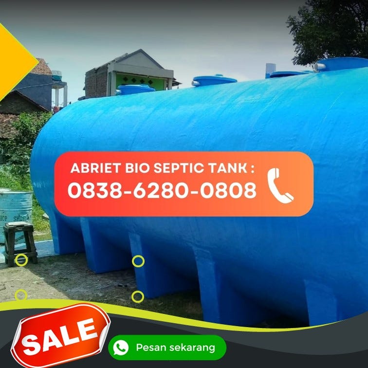 0838–6280–0808 (TERBAIK), Distributor Bio Septic Tank di Metro | by David Silpa | Jun, 2024 | Medium