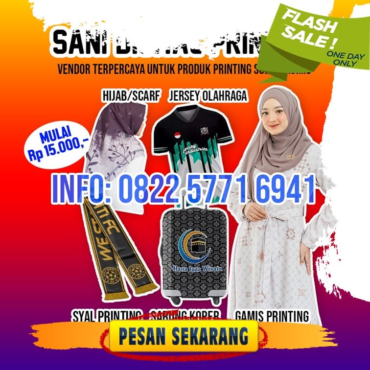 PREMIUM WA. 0822–5771–6941, HARGA digital printing kain Jepara ...